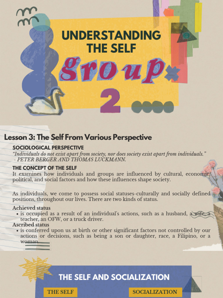 Understanding the Self | PDF | Socialization | Liberal Arts Education