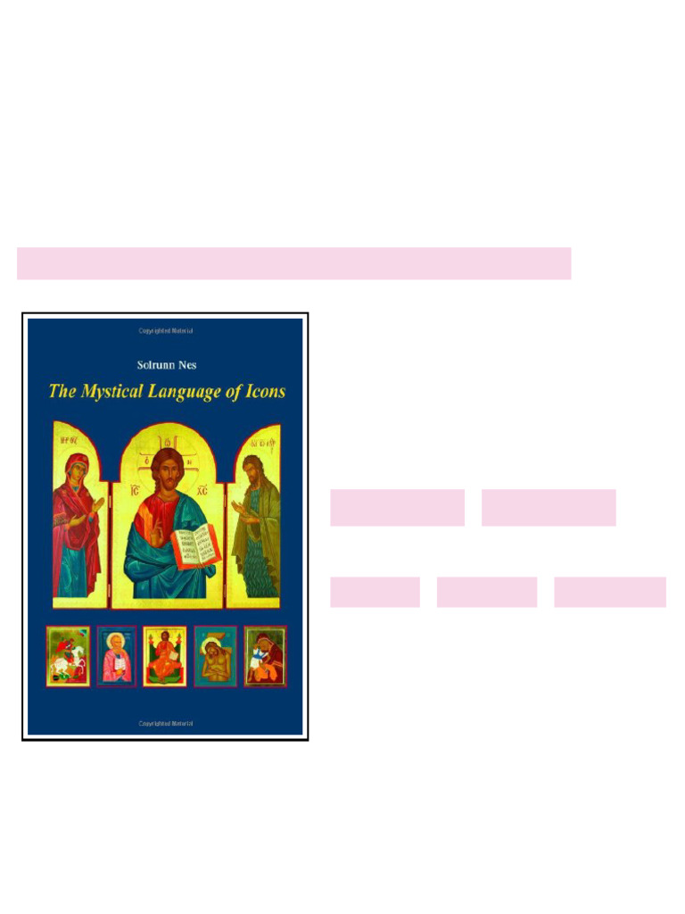 The Mystical Language of Icons 2nd Edition Solrunn Nes digital download ...