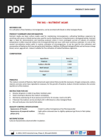 YEM Media Preparation Protocol | PDF | Agar | Water