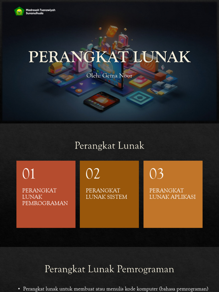 Jenis-Jenis Perangkat Lunak dan Fungsinya | PDF