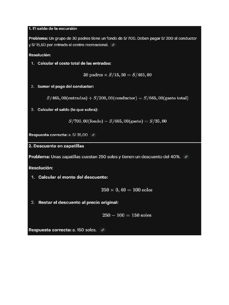 Resolucion Practica 6to Extra | PDF