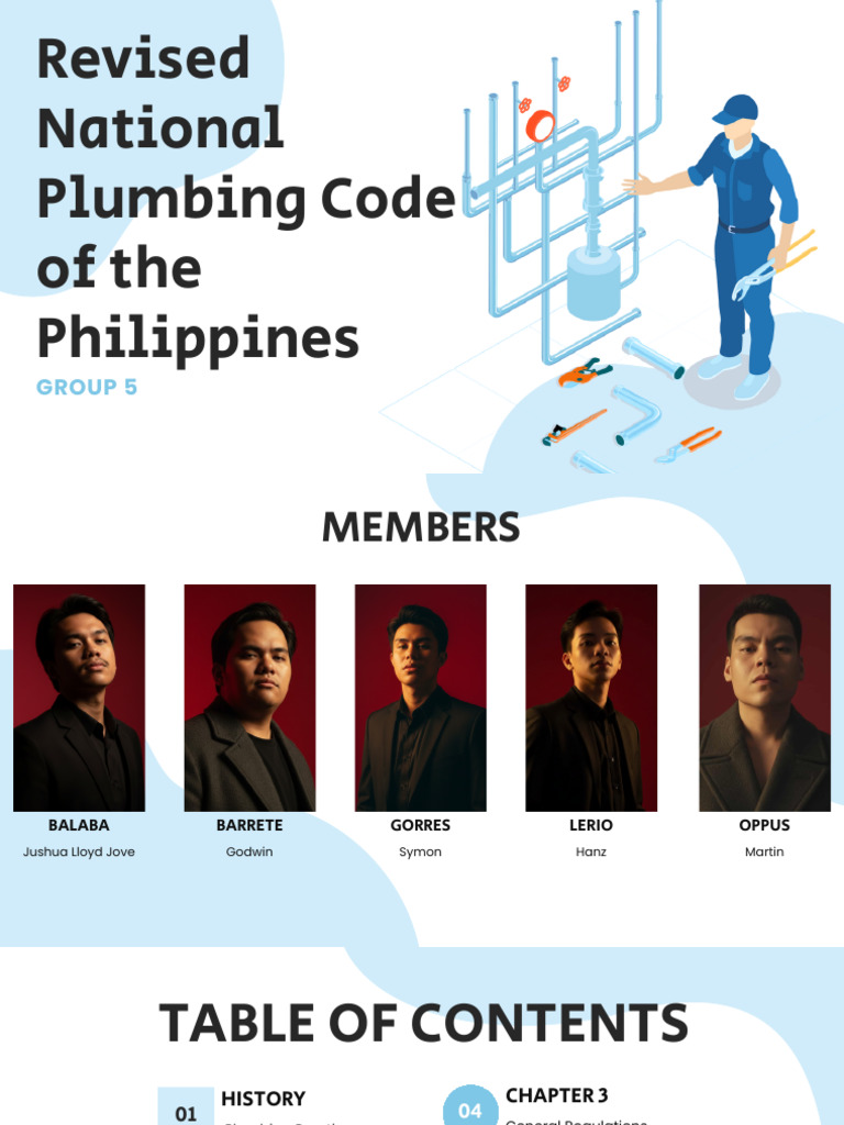 Revised Philippine Plumbing Code Overview | PDF | Sanitary Sewer | Plumbing