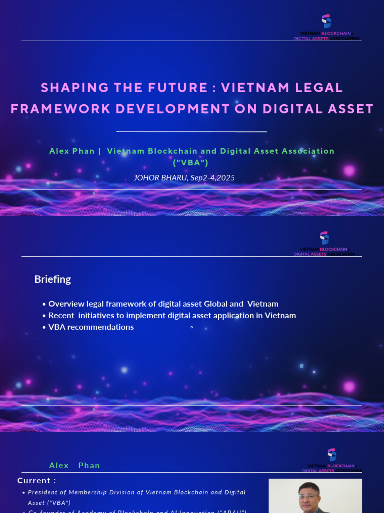 Vietnam's Digital Asset Legal Framework | PDF | Cryptocurrency | Market ...