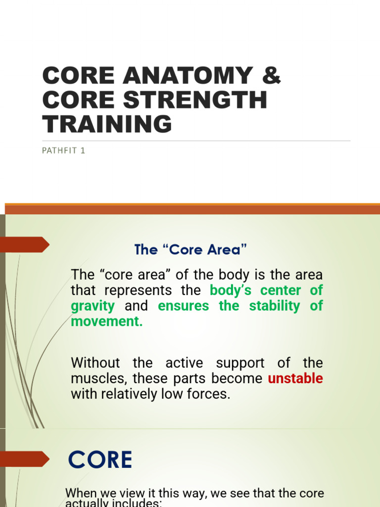 Core Strength Training Essentials | PDF | Pelvis | Abdomen