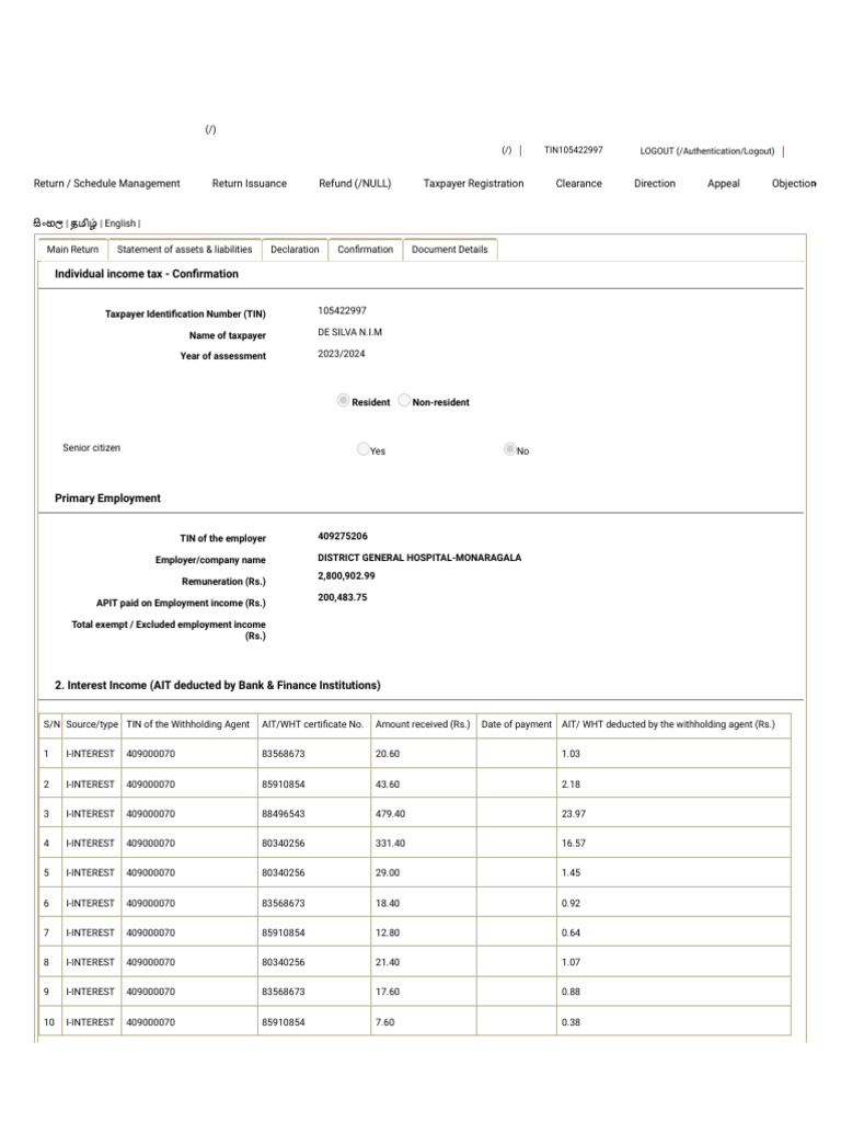 Ramis | PDF | Taxes | Payments