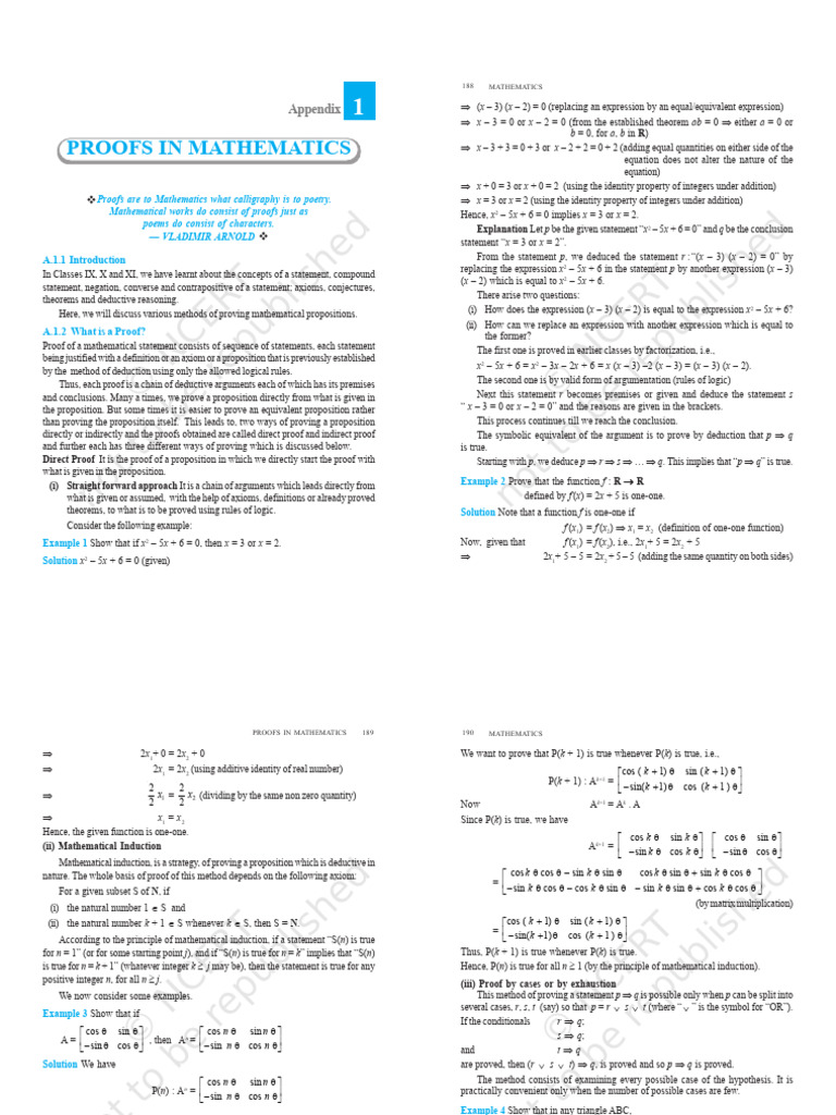 Methods of Mathematical Proofs Explained | PDF | Theorem | Mathematical ...