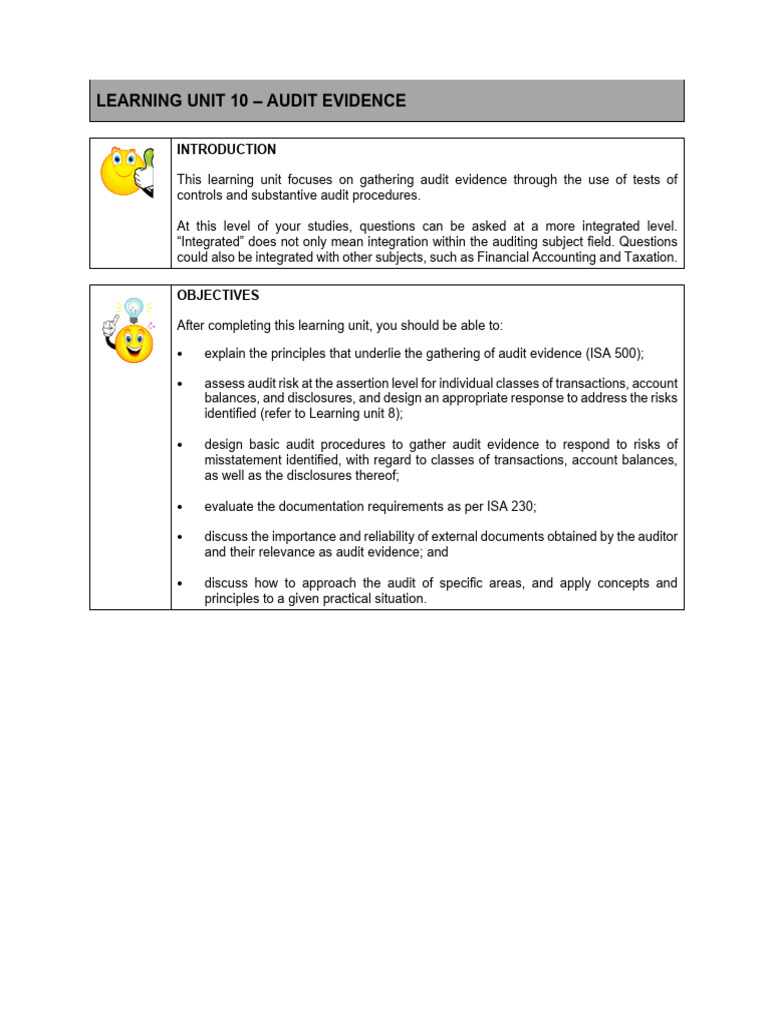 Audit Evidence Gathering Techniques | PDF | Audit | Valuation (Finance)