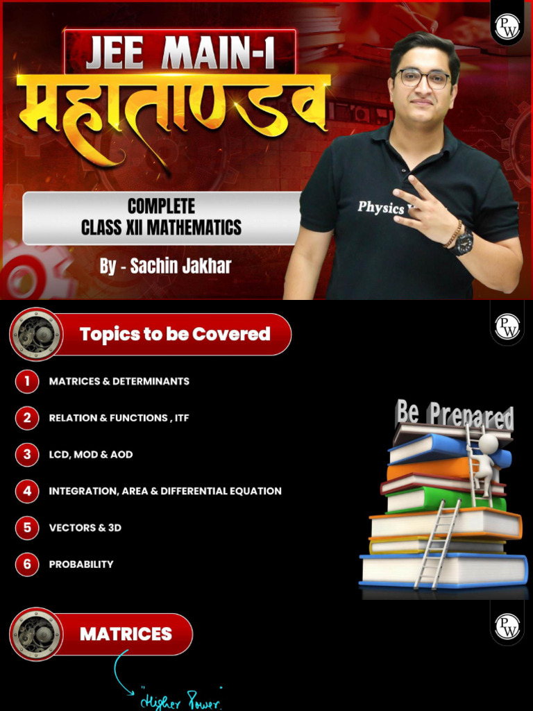 Complete Class 12th Maths in 1 Shot.pdf | PDF