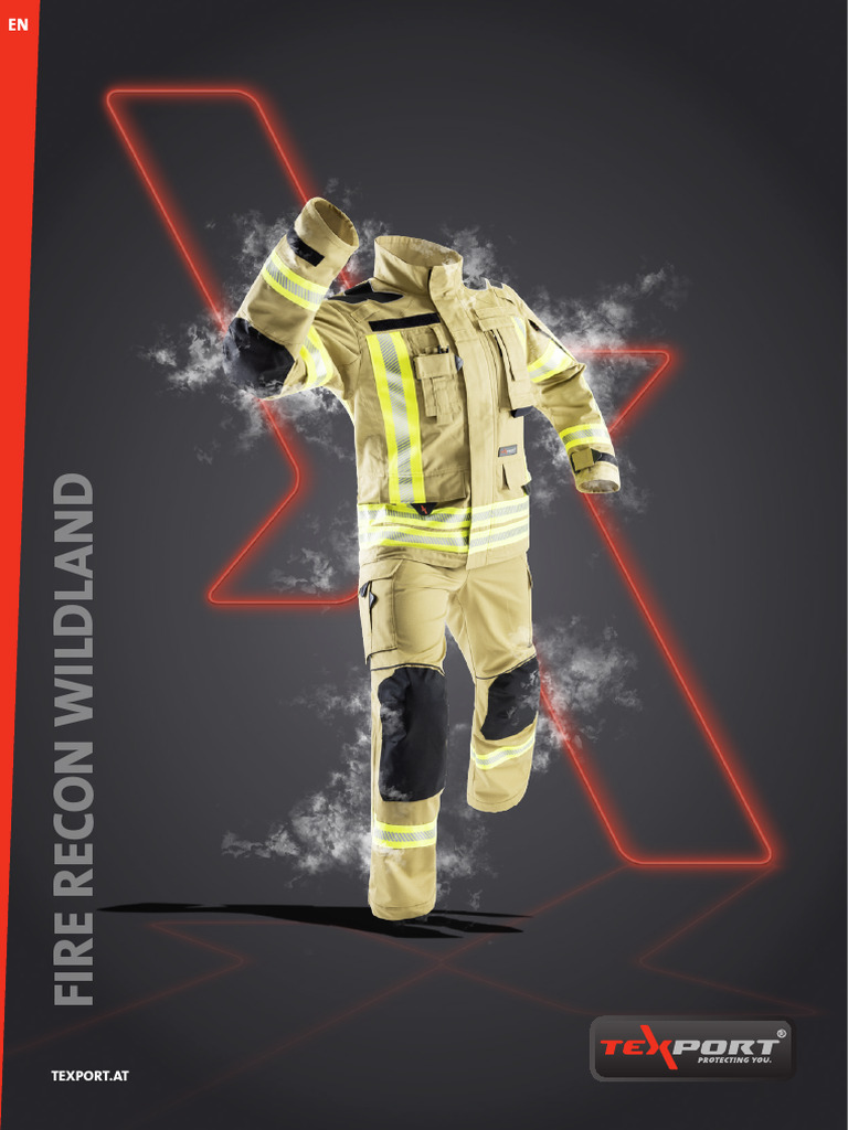 TEXPORT Fire Recon Wildland 4-Page v3.0 En | PDF | Textiles | Trousers