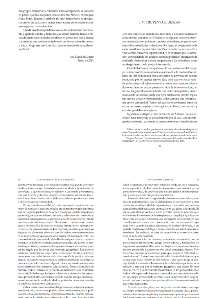 Del Cueto-SaludMental Comunitaria-CAP.1 | PDF