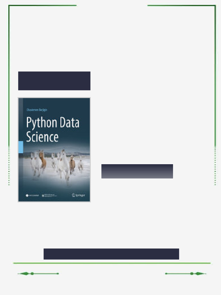 Python Data Science Chaolemen Borjigin eBook expert edition | PDF | Parameter (Computer ...