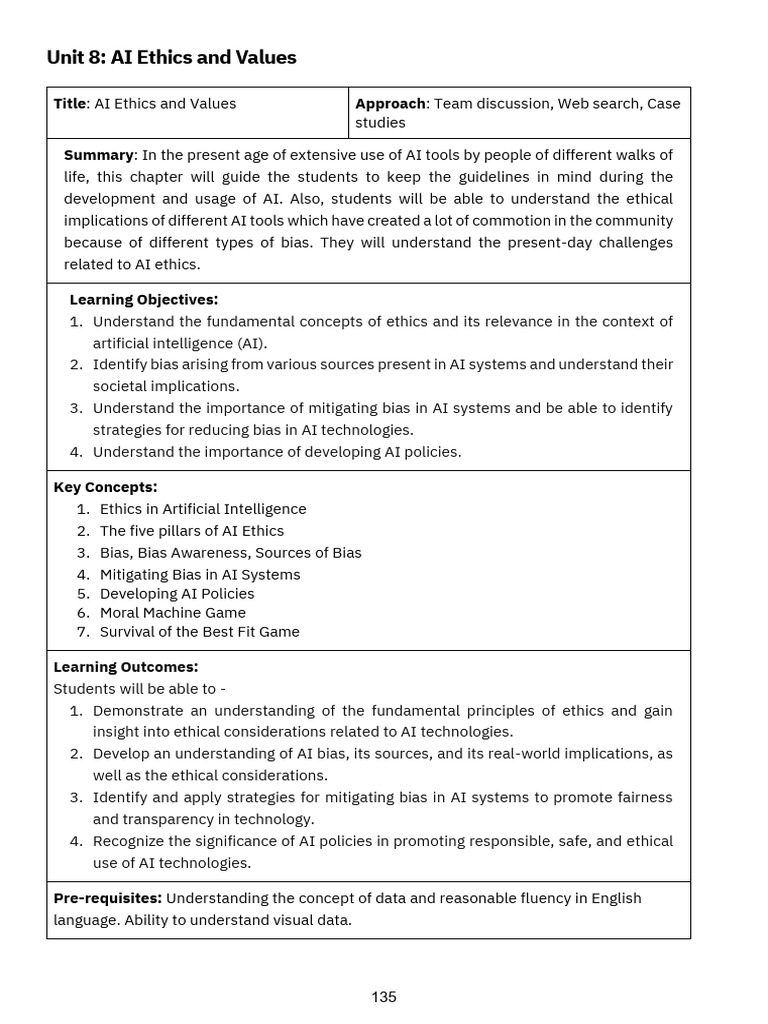 Understanding AI Ethics and Bias | PDF | Artificial Intelligence ...