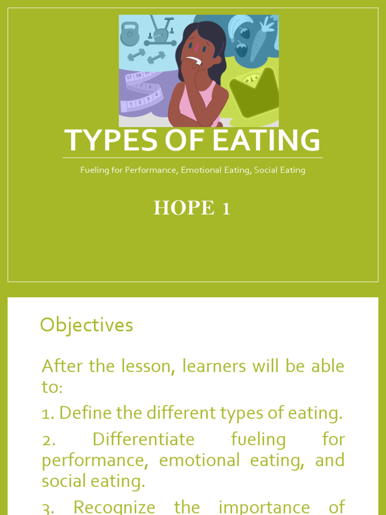 Types of Eating PPT | PDF