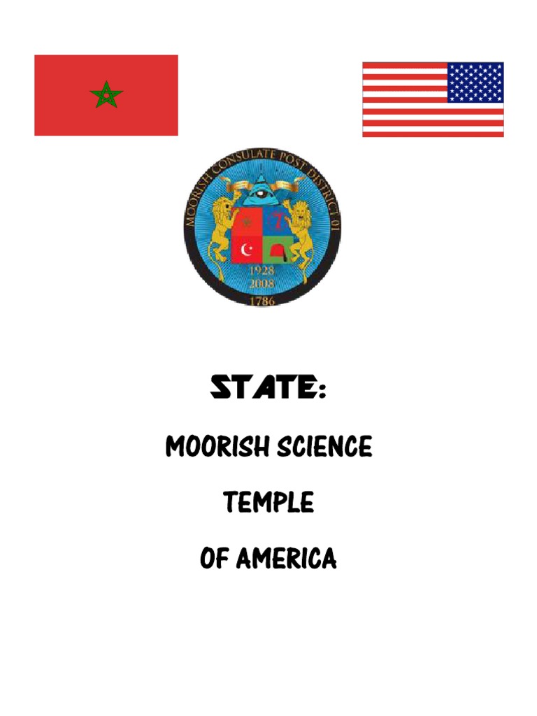 State: Moorish Science Temple of America Booklet | Trust Law | Deed