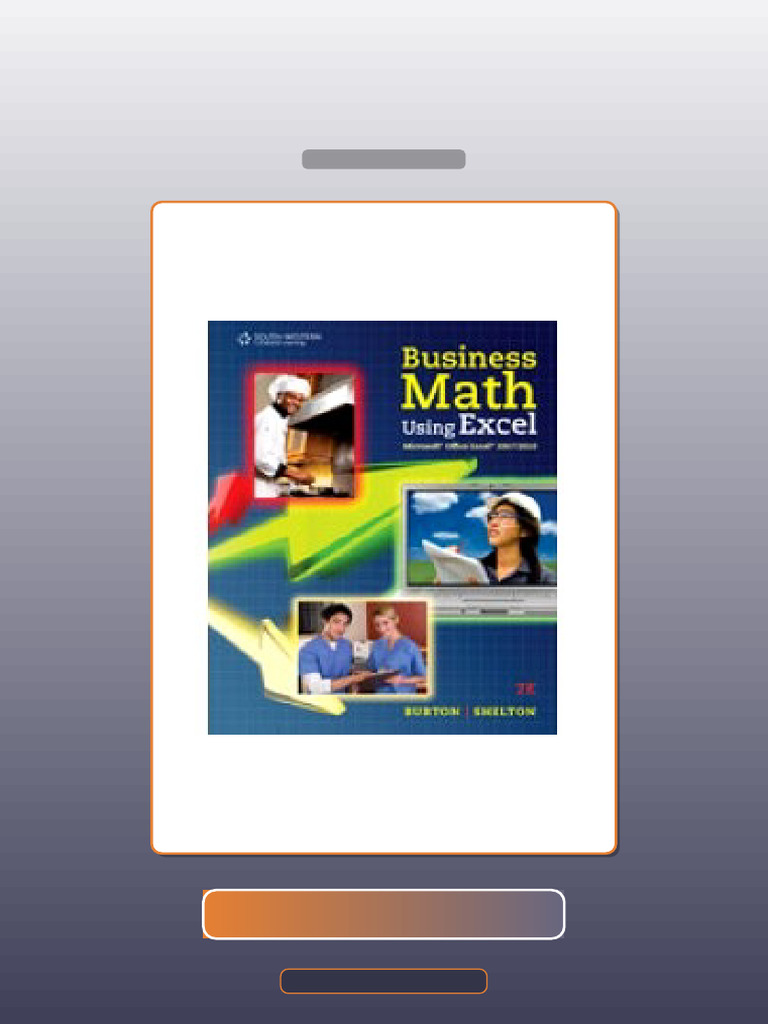 Test Bank for Business Math Using Excel 2nd Edition | PDF | Multiple ...