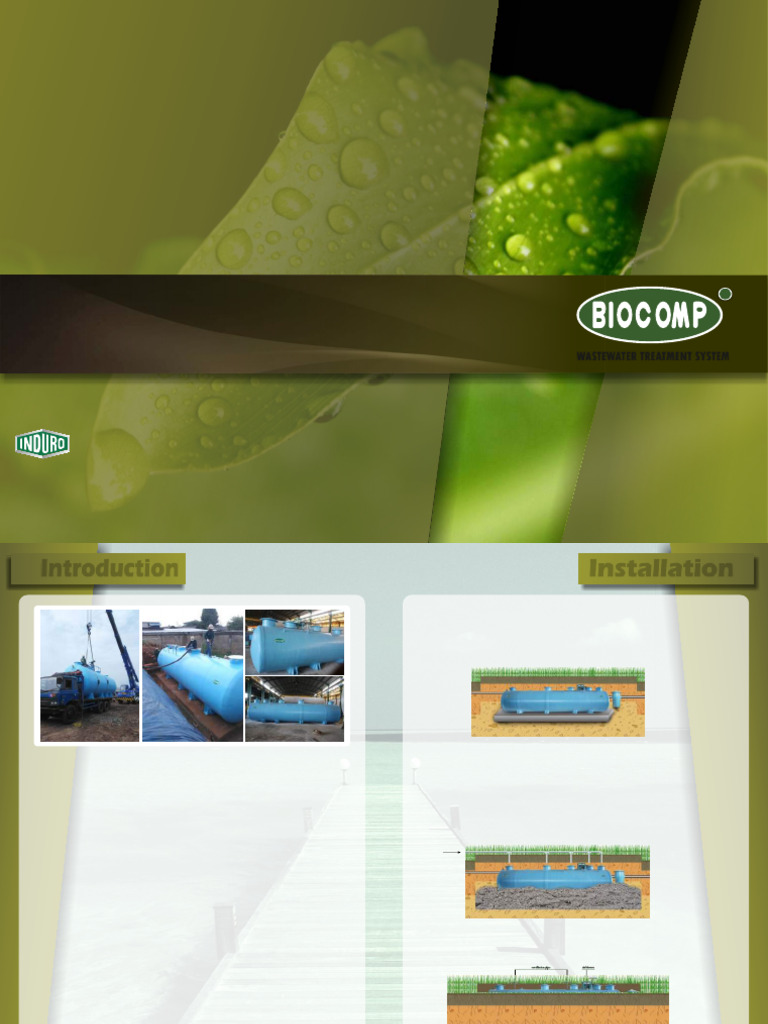 BIOCOMP BROSUR | PDF | Environmental Science | Water Treatment