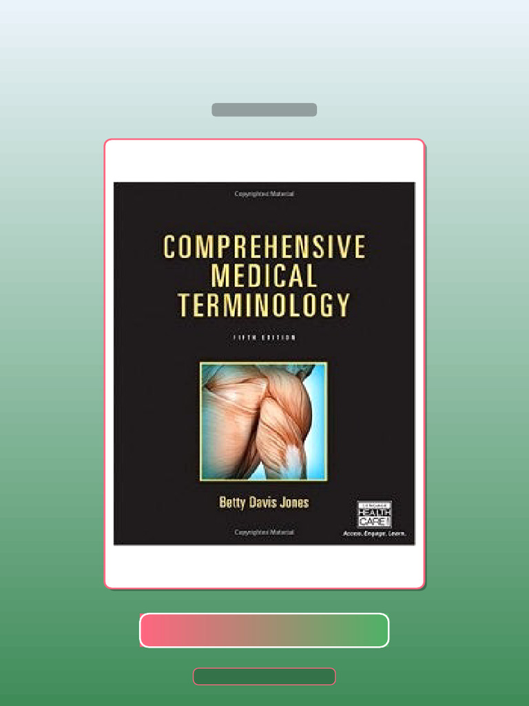 Test Bank for Comprehensive Medical Terminology 5th Edition | PDF ...