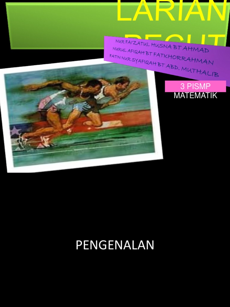 Fasa dan Teknik Lari Pecut | PDF