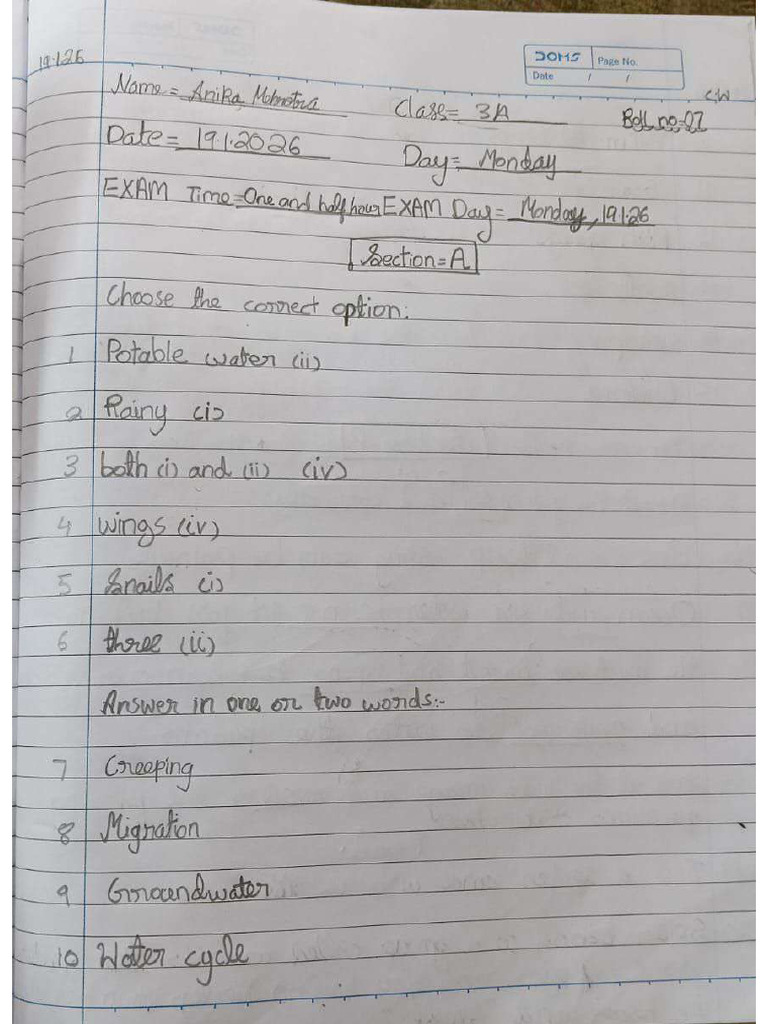 Anika Mehrotra EVS 3 a 19.01.2026 | PDF