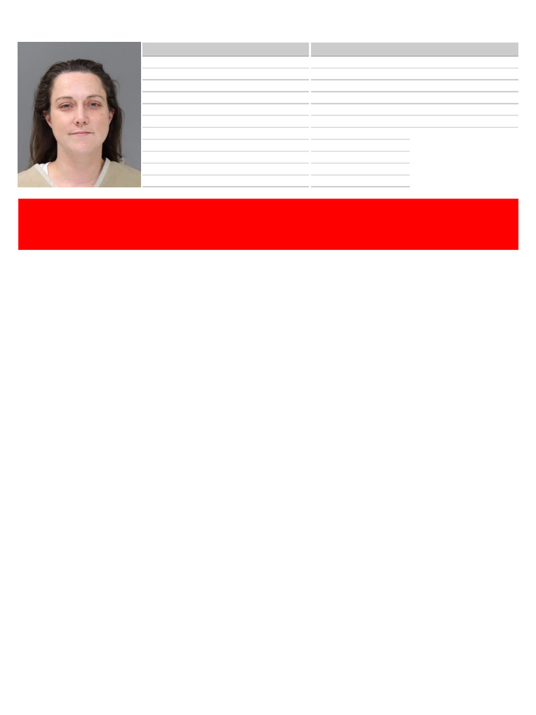 Inmate Search: Jessica Nicole Bur | PDF
