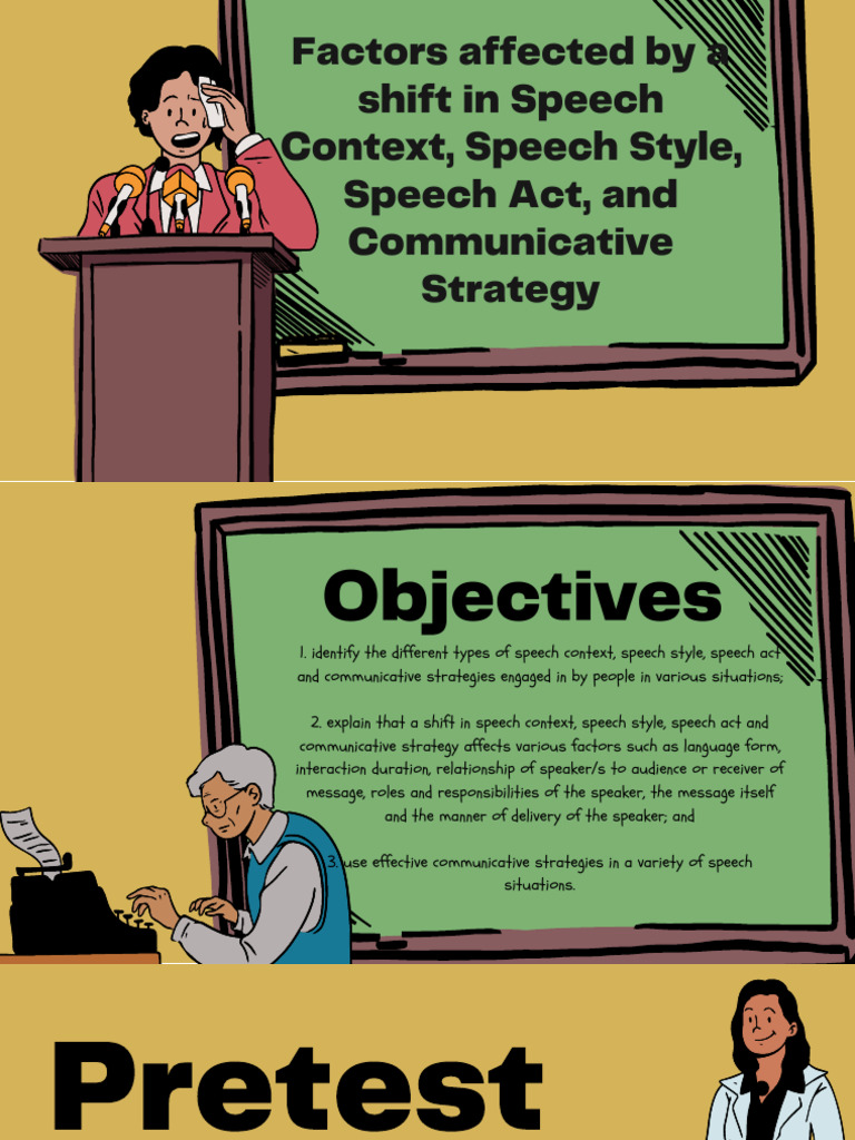 OCC Factors Affected by a Shift in Speech Context Speech Style Speech ...