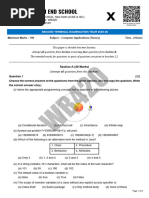 Programming Principles Assessment 2024 | PDF | Control Flow | Computer ...
