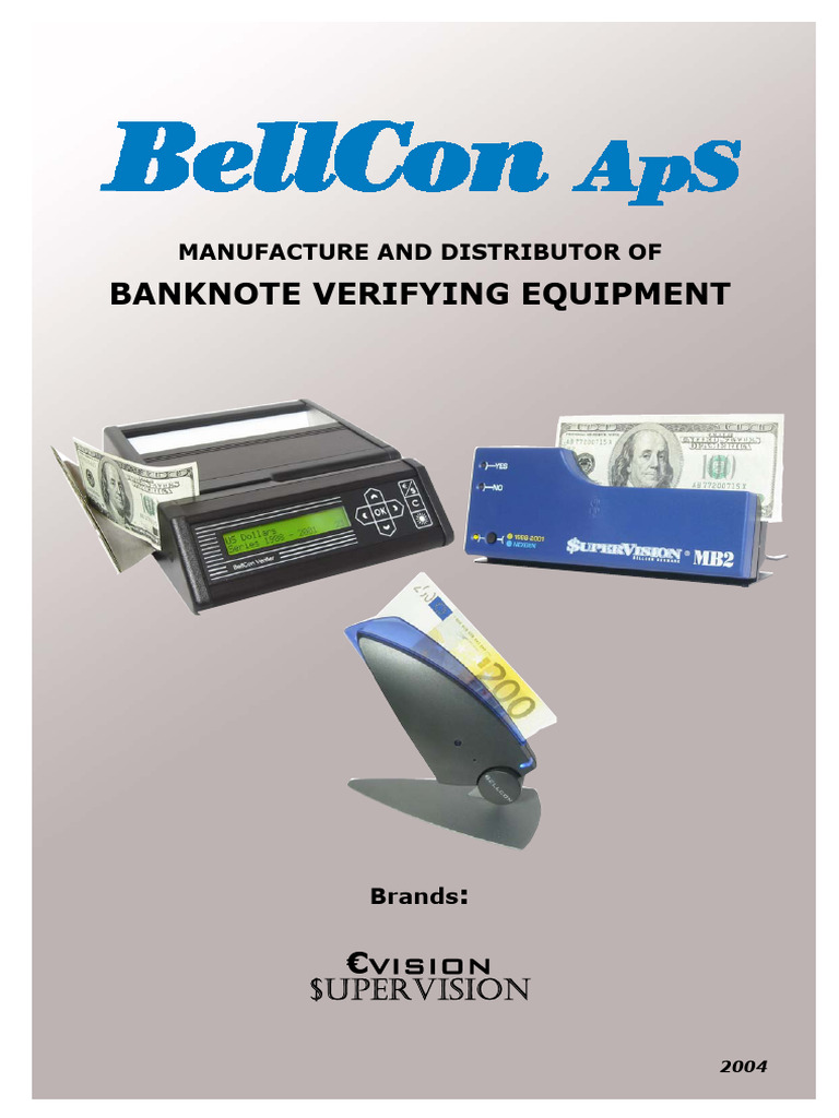 BellCon Presentation January 2004 | PDF | Banknote | Euro