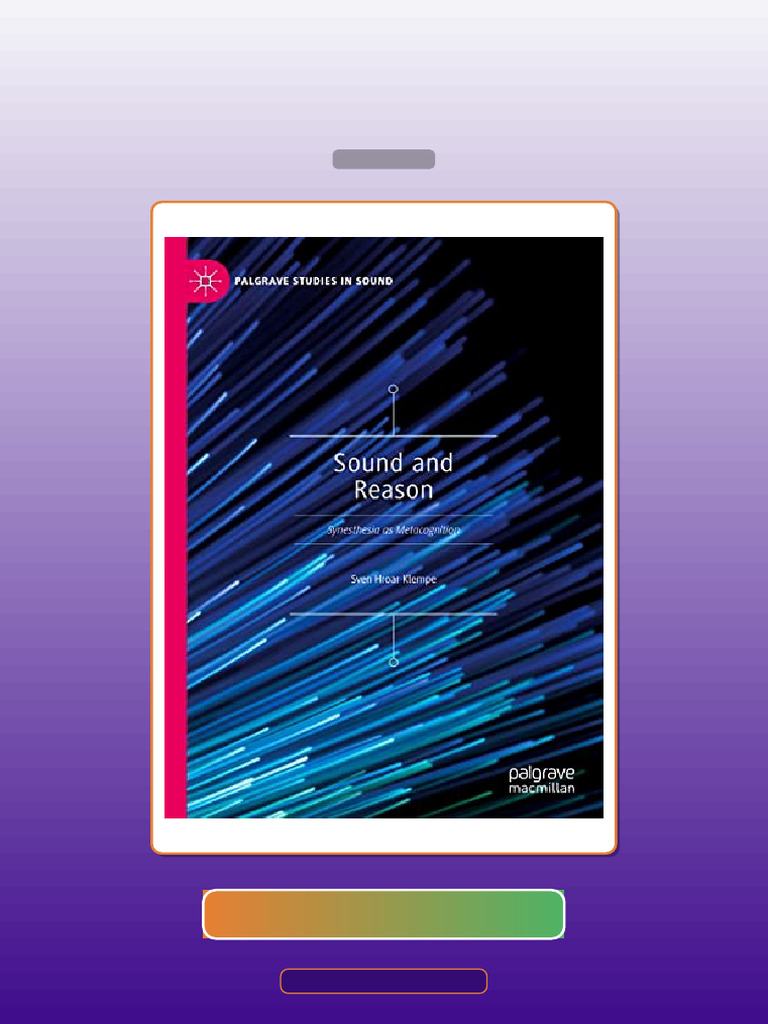 Test Bank for Sound and Reason Synesthesia as Metacognition Sven Hroar ...