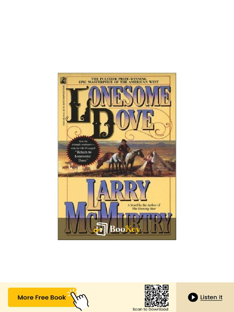 Lonesome Dove PDF (1) | PDF