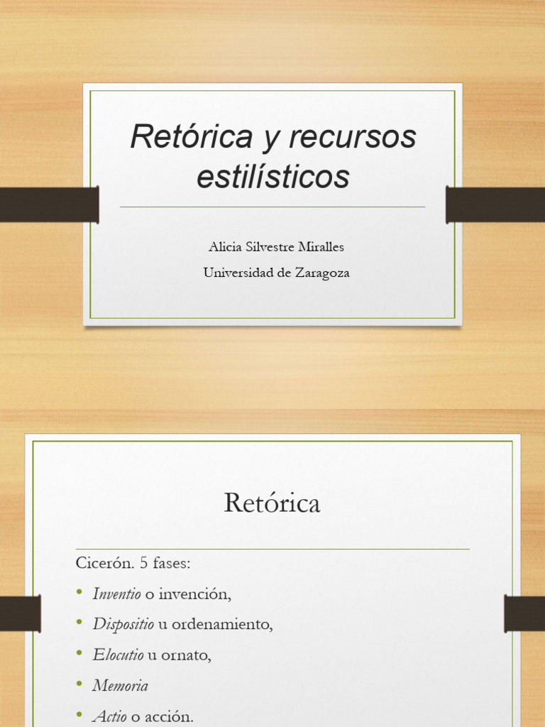 1 LECT RECOM. Retórica y Recursos Estilísticos (3) | PDF | Retórica ...