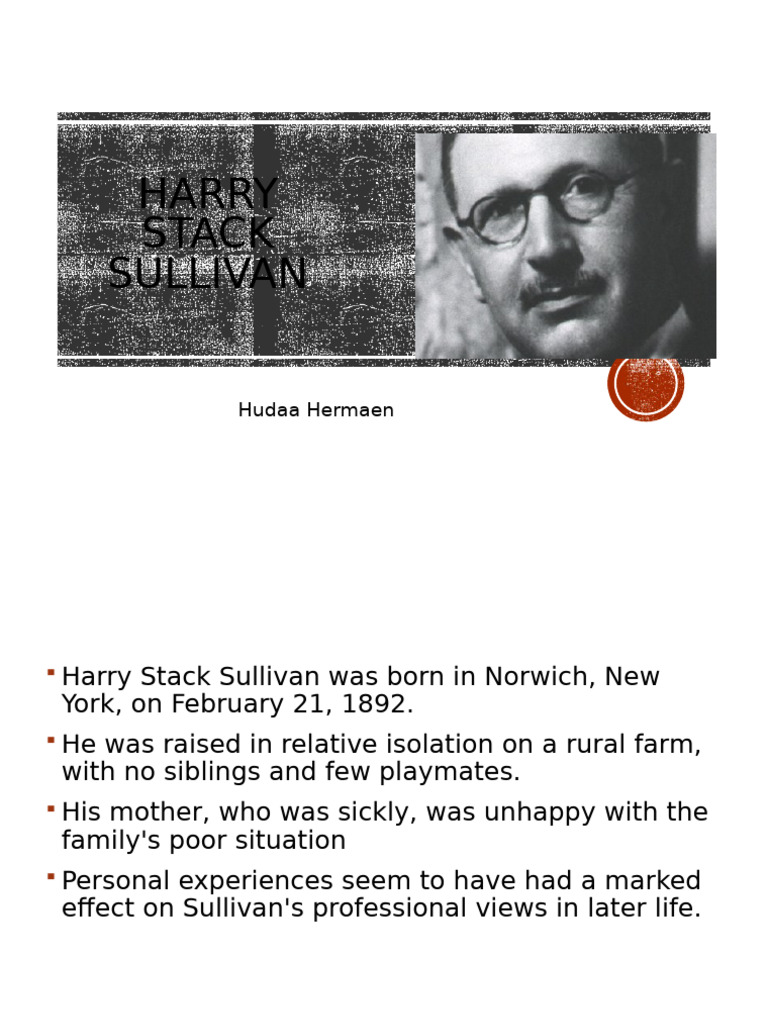 11---Harry-Stack-Sullivan-new-26102021-112827am | PDF | Adolescence ...