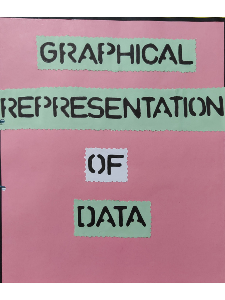 Ch3 Graphical Representation of data | PDF