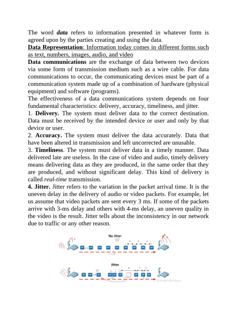 Understanding Data Communication Systems | PDF | Transmission Medium ...