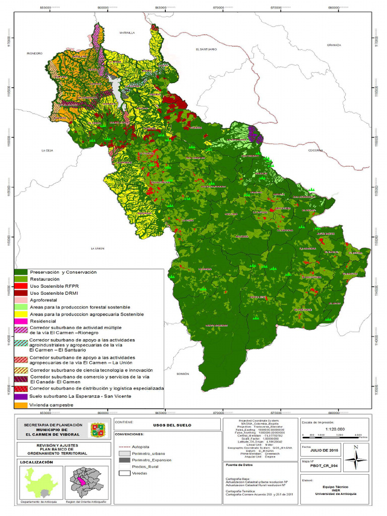 53873 Cr 004 Usos Del Suelo Rural | PDF
