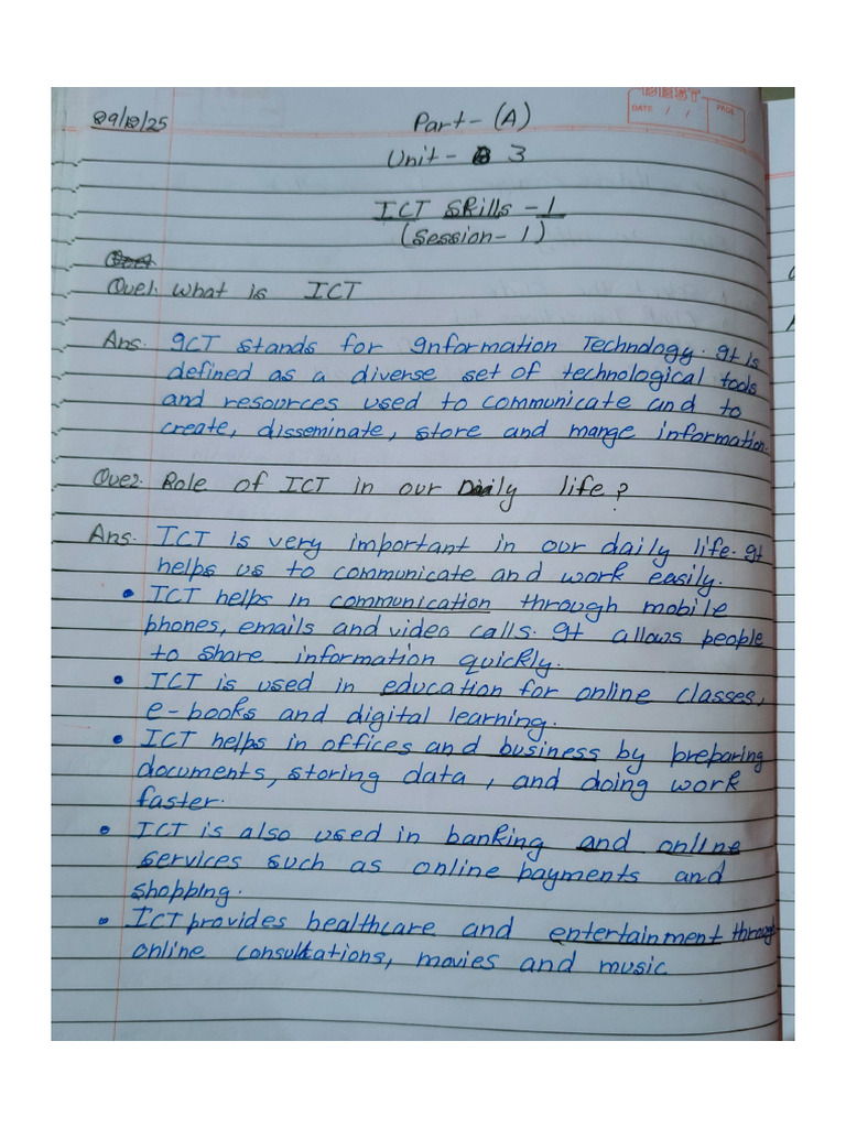 Computer Assignment Part a Unit 3 ,4, 5 | PDF