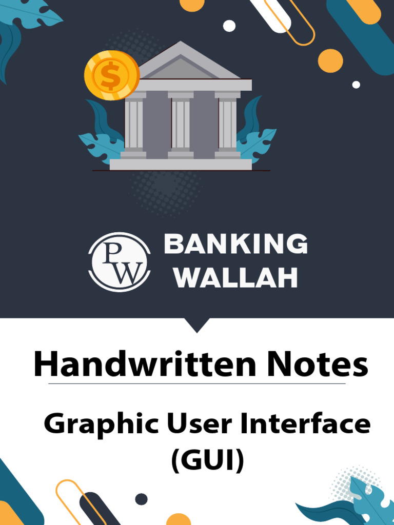 GUI - Handwritten Notes | PDF
