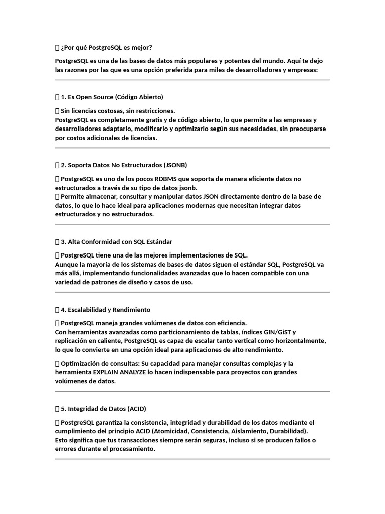 POSTGRESQL | PDF | Postgre Sql | SQL