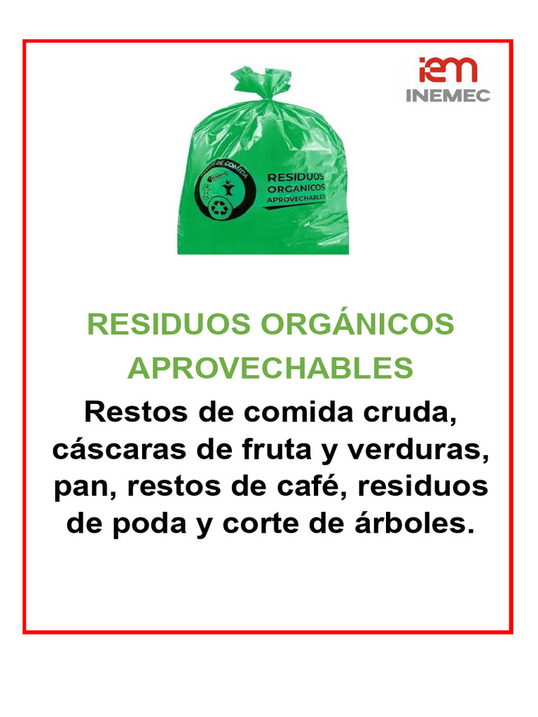 Color de Bolsas Residuos | PDF