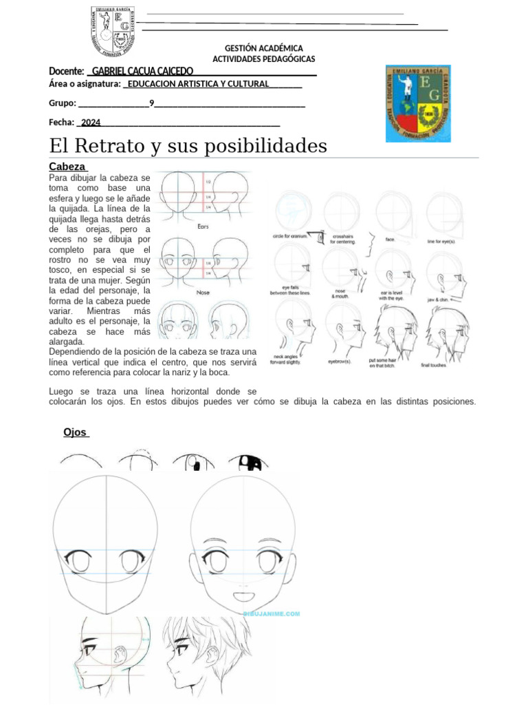 Retrato Manga Anime G 9no IP | PDF