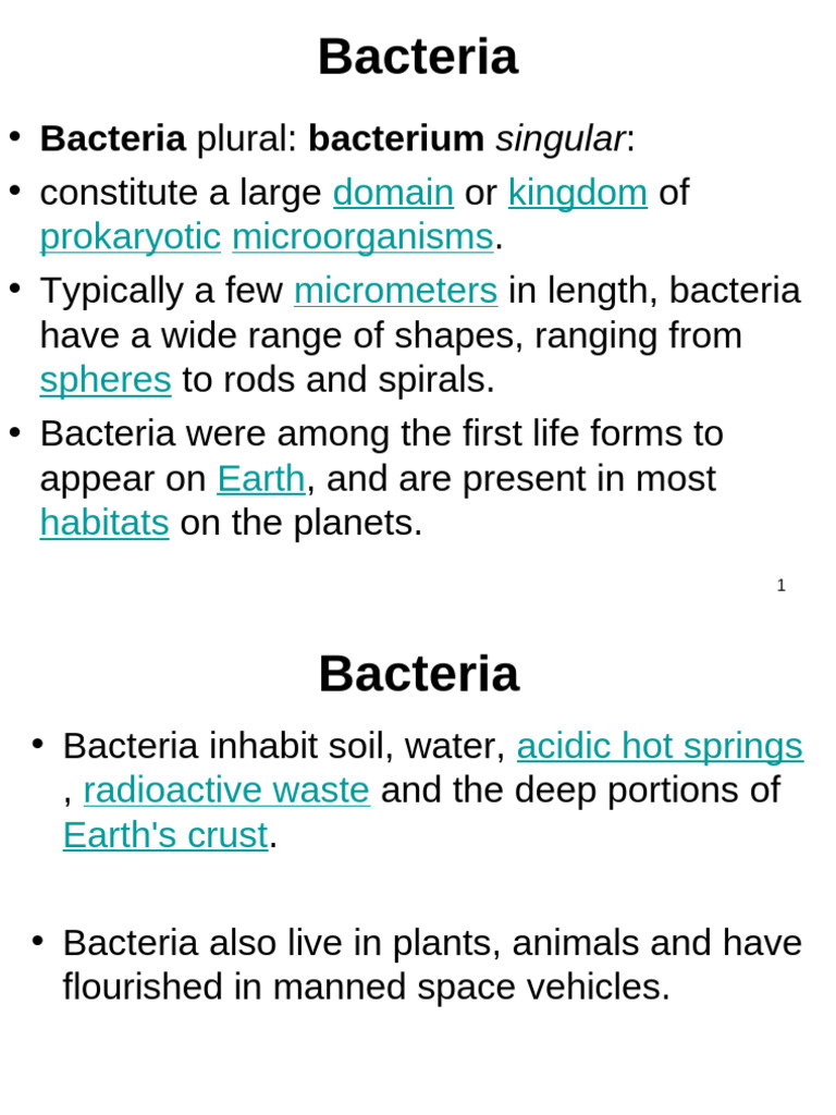 Understanding Bacterial Structure and Function | PDF | Bacteria ...