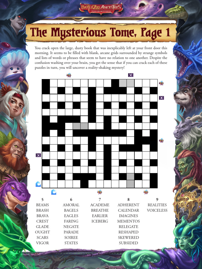 The Mysterious Tome, Page 1 | PDF