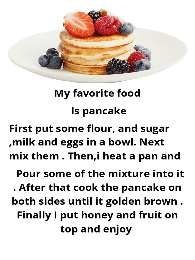 My Favorite Food.pdf | PDF
