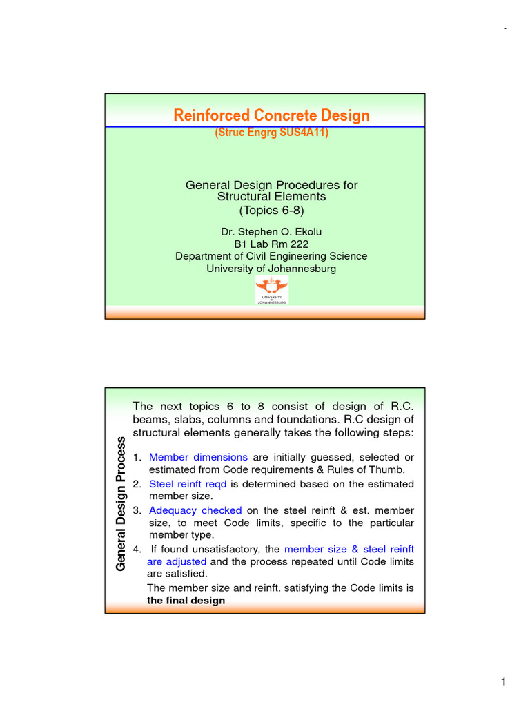 A411 Lec Topic 6 Beam Design | PDF | Beam (Structure) | Mechanical Engineering