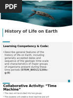 Grade 10 History of Life on Earth Notes | PDF | Fossil | Geologic Time ...