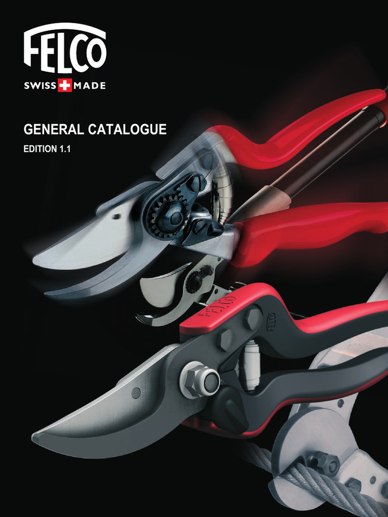 Felco Pruning CATALOGUE 1-1 - EN_LOW RES 2011 | PDF | Forge | Composite ...
