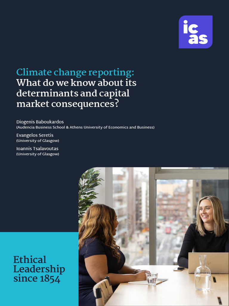 Climate Change Reporting | PDF | Governance | Climate Change