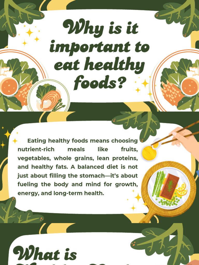 Importance of Eating Healthy Food-LTS_20251216_120618_0000 | PDF ...