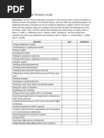 Cambridge Behaviour Scale Scoring Key | PDF | Cognitive Science | Cognition