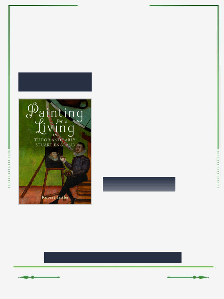 Painting for a Living in Tudor and Early Stuart England 1st Edition ...