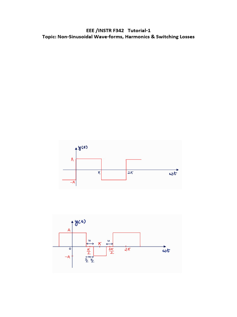 Non-Sinusoidal Waveforms & Harmonics Analysis | PDF